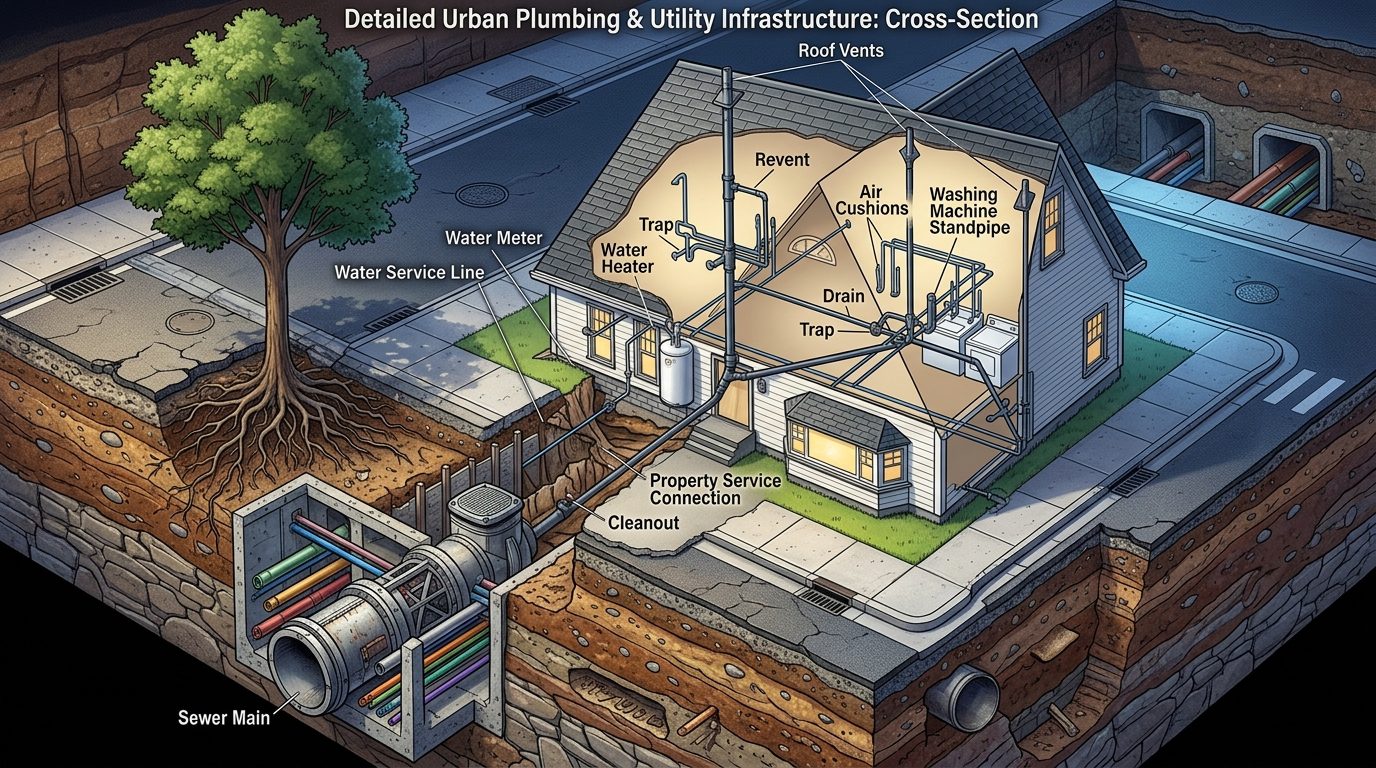 House Drain System Parts and Diagram: A Homeowner’s Guide