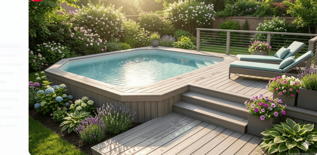 7 Best Above Ground Pool Deck Ideas for Small Backyards (2026 Guide)