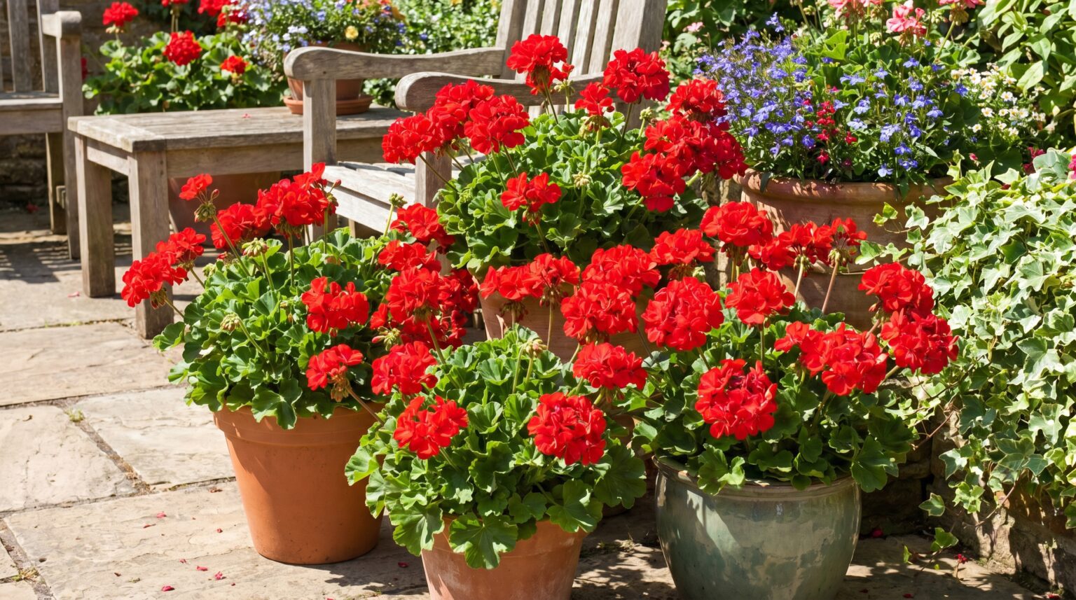 Red Geraniums: How to Grow, Care for, and Use Them in Pots