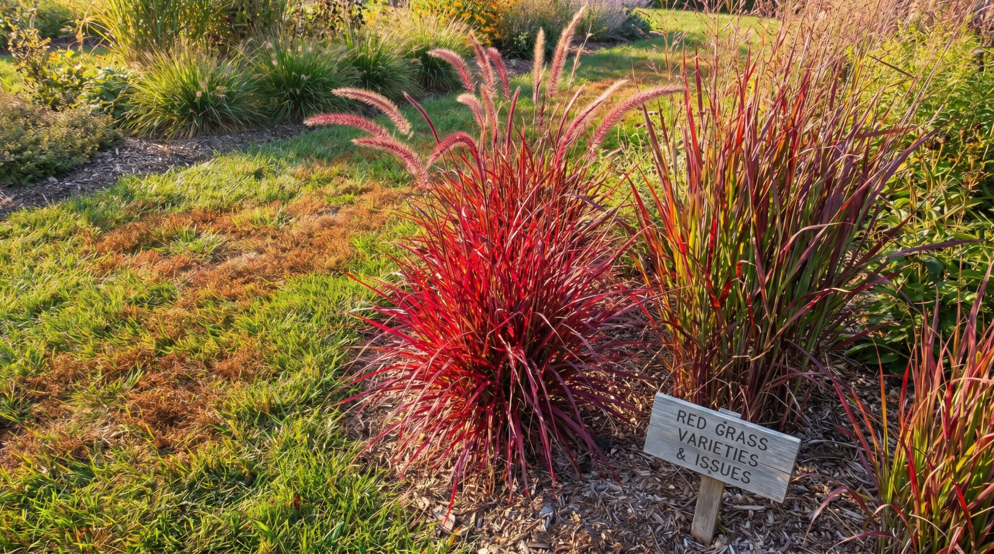 Red Grass: Why Your Grass Is Red & Best Red Ornamental Grasses