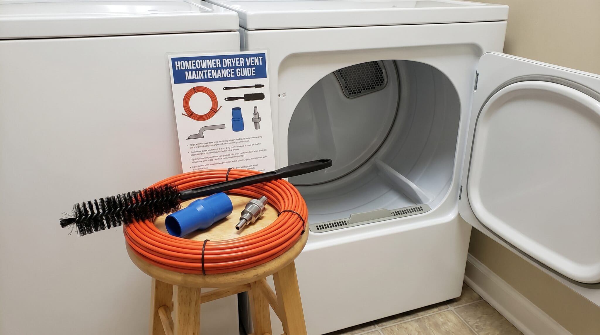 Dryer Vent Cleaning Brush Guide: Best Kits, How to Use One & Safety ...