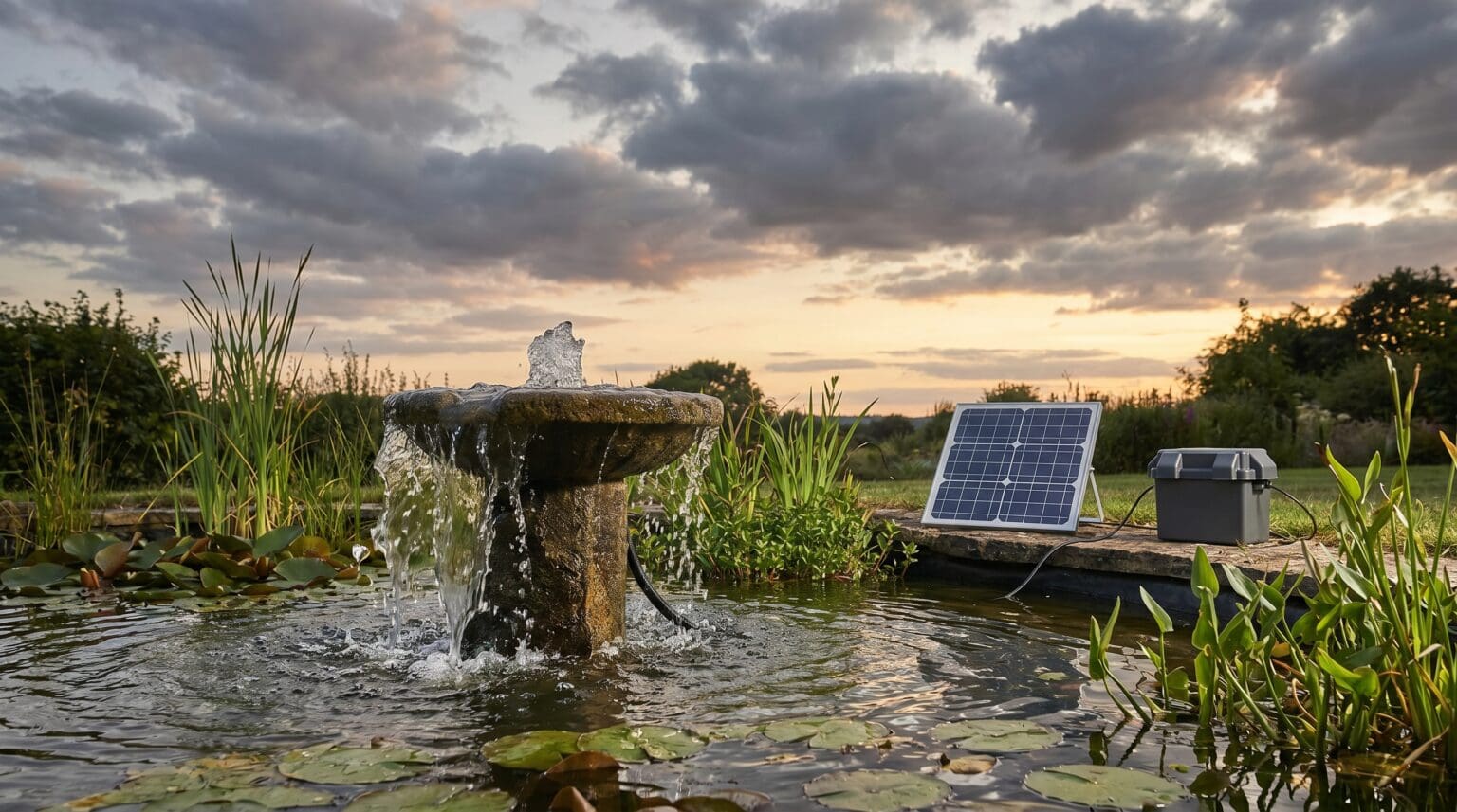 Best Solar Water Fountain Pump With Battery Backup (2026 Picks)