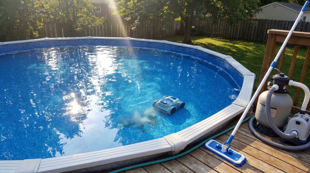 Best Above Ground Pool Vacuum: Robotic, Battery & Manual Picks